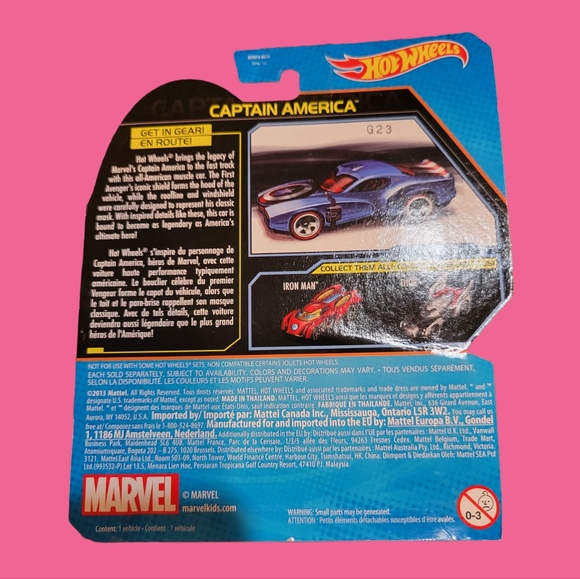 Mattel/Hot Wheels | Toys | Hot Wheels Captain America Redline Diecast ...